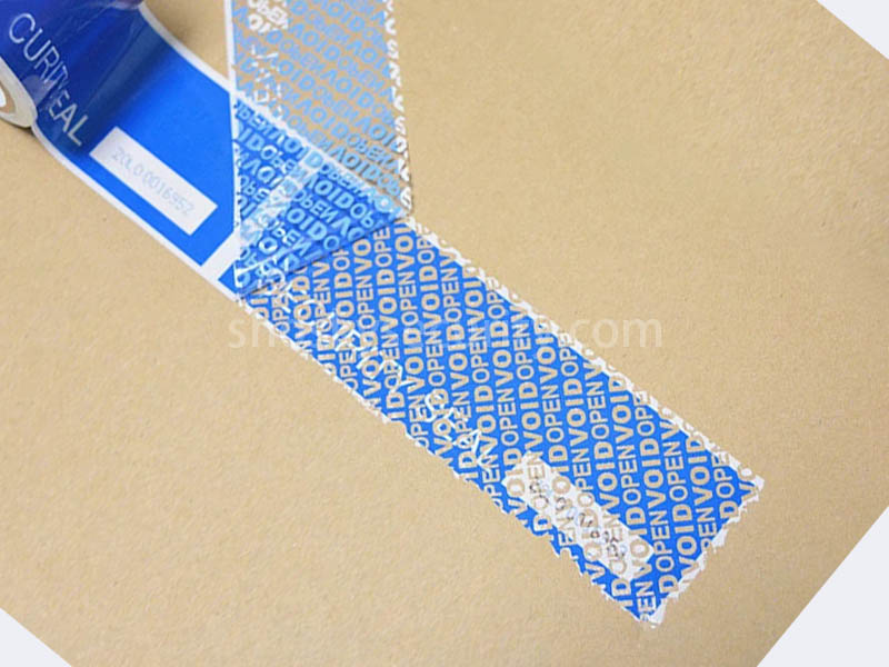 Standard Tamper Evident Tape With Numbering & Perforation – Shosky
